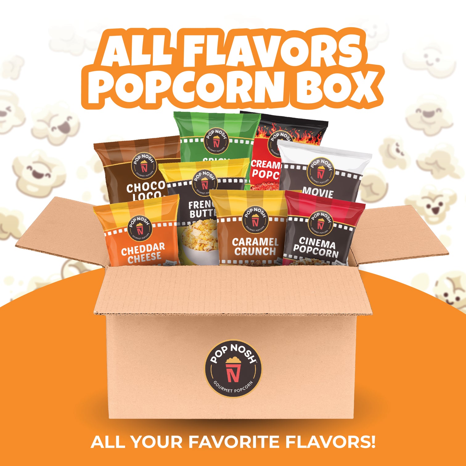 Pop Nosh Gourmet Popcorn – Pop Nosh Online Shop