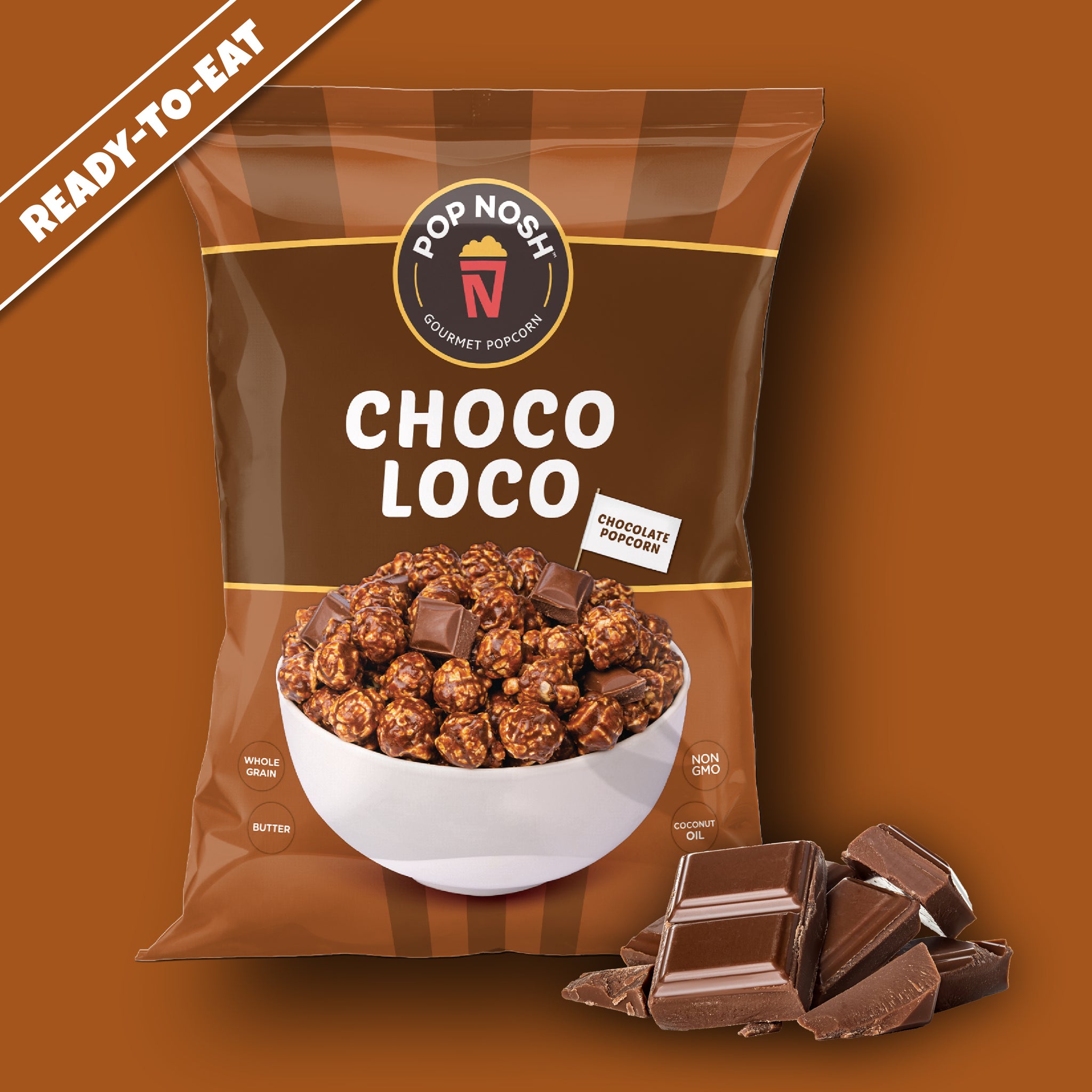 Choco Loco (Chocolate) Popcorn Packs | Pop Nosh Gourmet Popcorn – Pop ...