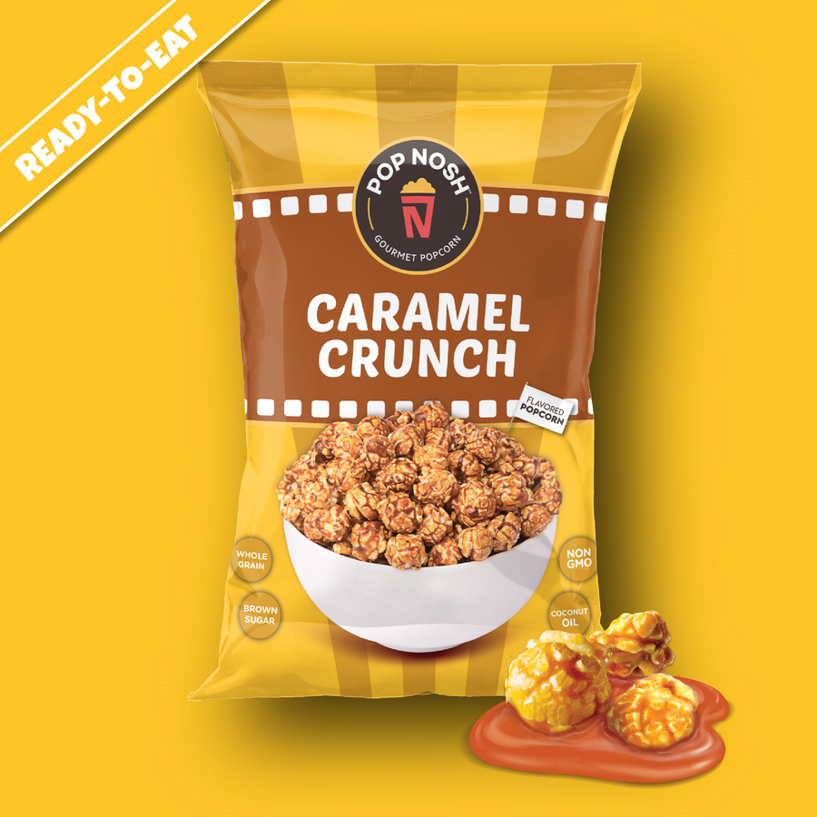 Caramel Crunch Popcorn Packs | Pop Nosh Gourmet Popcorn – Pop Nosh ...